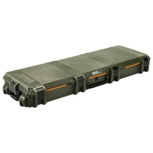 pelican vault - v800 multi-purpose wide hard case with foam - tripod, equipment, electronics gear, sportsman's rifle case, and more (od green)