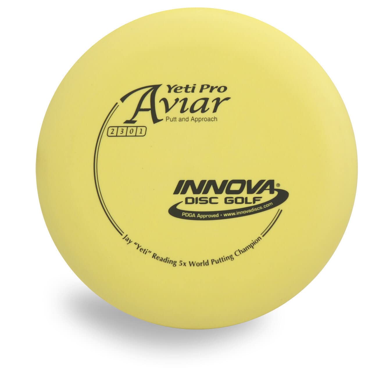 Innova Aviar (Yeti Pro) Putter & Approach Golf Disc, Pick Weight/Color [Stamp & Exact Color May Vary] Blue 170-172 Grams