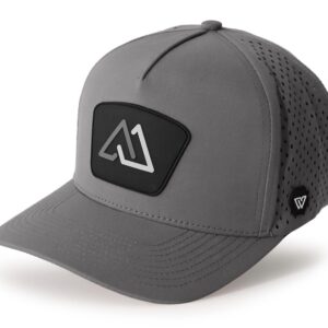 The Mountains Performance Hat- Unisex Baseball Cap - Outdoor Hats (Grey)