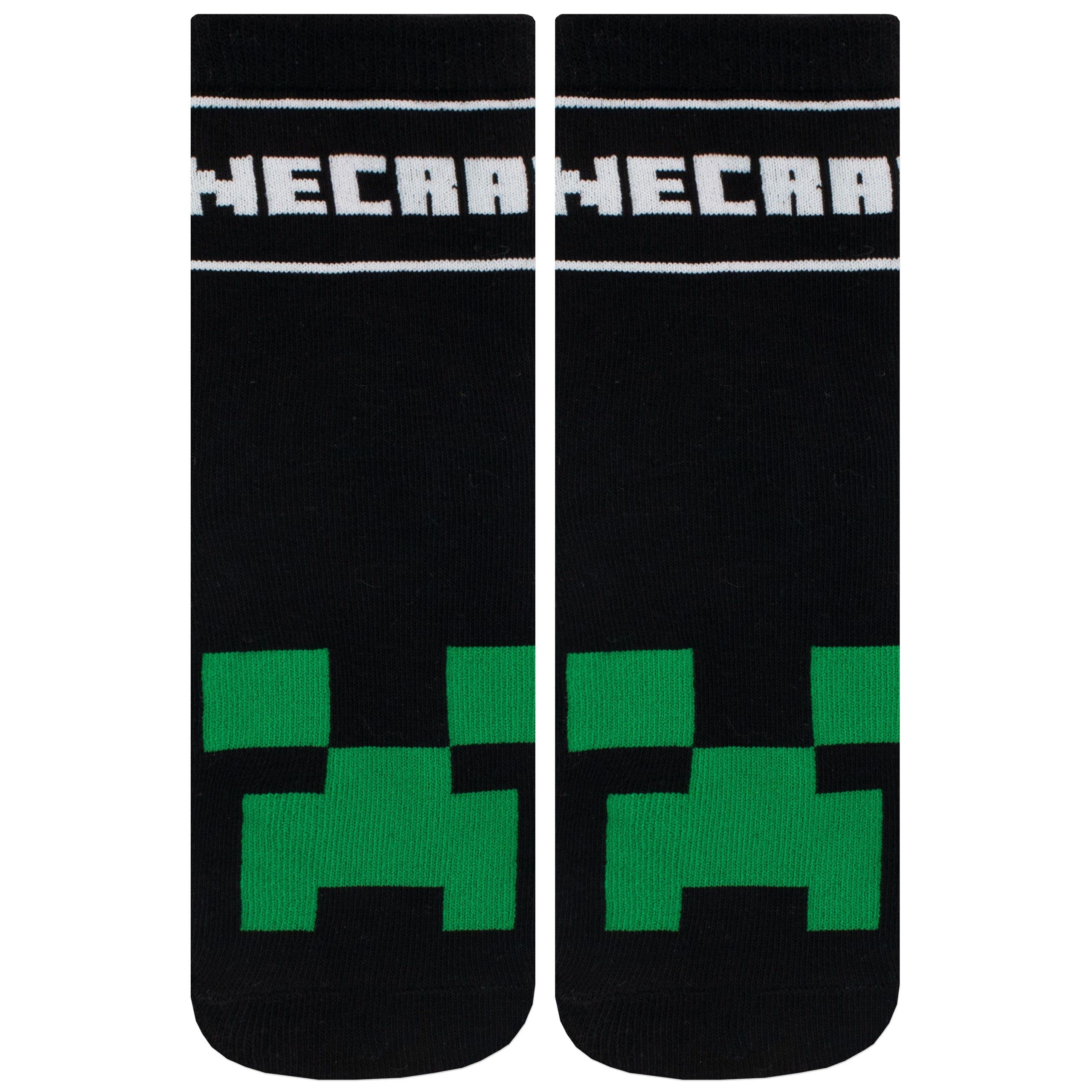 Minecraft Boys Socks Pack of 3 Multicolor 7-9