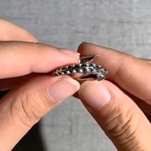 925 Sterling Silver Dragon Claw Ring for women men ~ Silver Claw Ring ~ adjustable ring