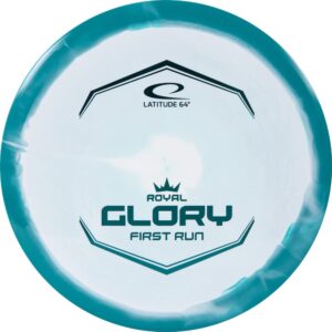 latitude 64 first run royal grand glory fairway driver golf disc [colors will vary] - 173-176g, black