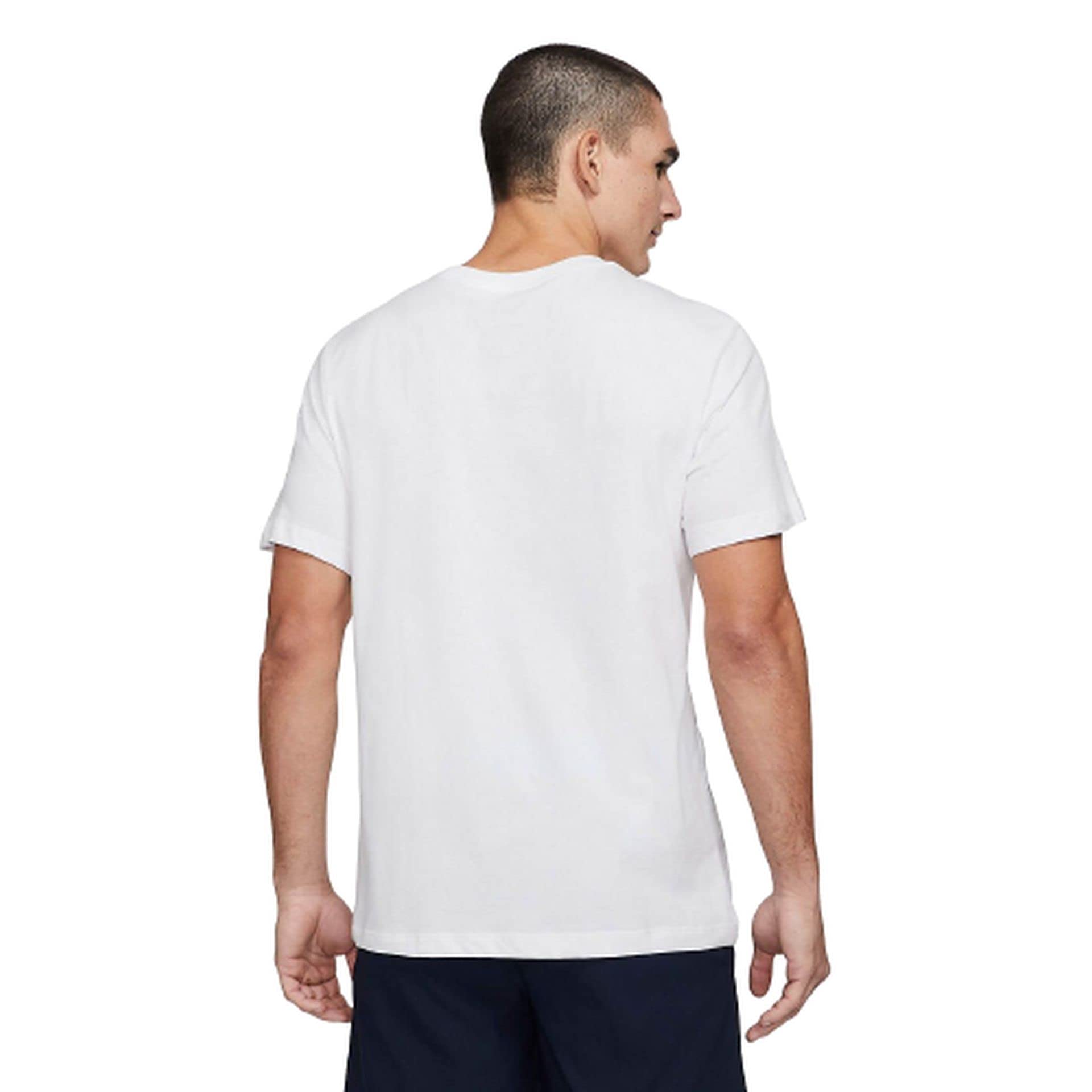 Nike Dri-FIT Men’s Swoosh Training T-Shirt (Large, White)