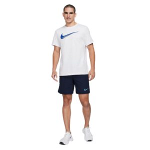 Nike Dri-FIT Men’s Swoosh Training T-Shirt (Large, White)