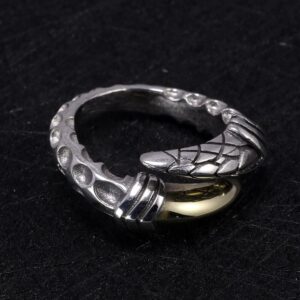 925 Sterling Silver Dragon Claw Ring for women men ~ Silver Claw Ring ~ adjustable ring