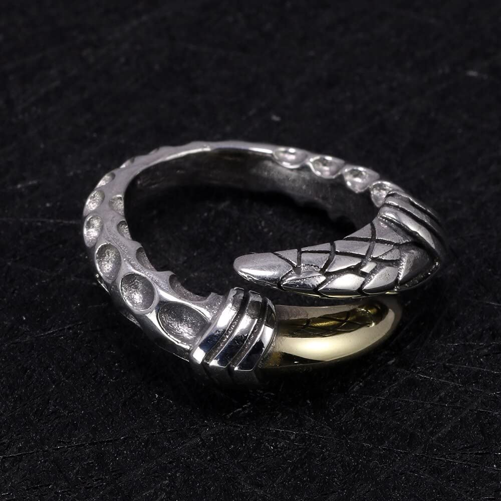 925 Sterling Silver Dragon Claw Ring for women men ~ Silver Claw Ring ~ adjustable ring