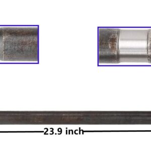 Dr.Acces Golf Cart EZGO TXT Rear Splined Axle Shaft Fits EZGO TXT/Medalist 1994-2013 Electric Replace#20377G11/20377G12 (Driver Side)