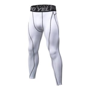 queerier mens compression pants workout running tights leggings men for sports yoga 1/3 pack