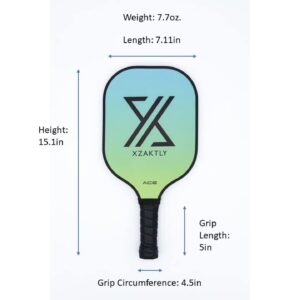 Pickleball Carbon Fiber Paddle - XZAKTLY - ACE