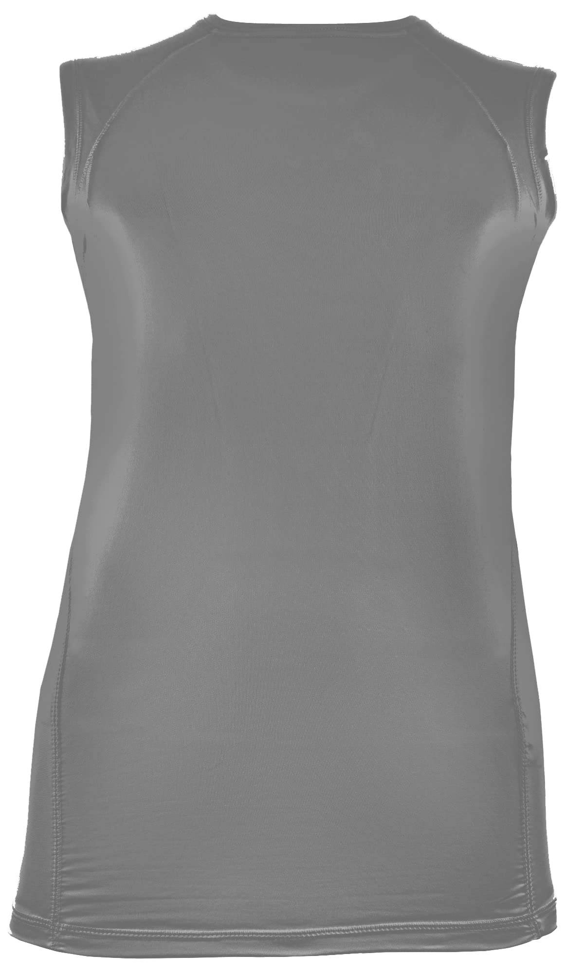 Epic Youth Sleeveless Compression Crew Shirt Grey M