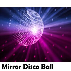 10" Mirror Disco Ball Great for a Party or Dj Light Effect Christmas