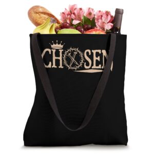 Crown Of Thorns Chosen | Jesus Christ | God Religion Tote Bag