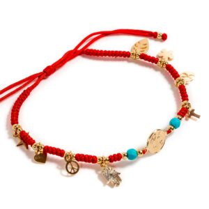 alea collection powerful amulets good luck red string handmade saint benedict benedict blessing bracelet for her