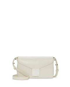 vince camuto lefto small crossbody, coconut cream