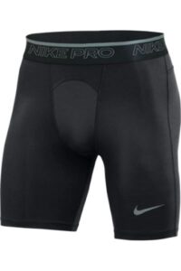 nike mens pro training compression short black small