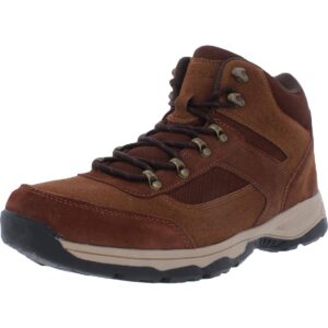 rockport mens dickinson hiker hiking comfort hiking boots tan 9 medium (d)