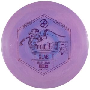 slab disc golf overstable utility distance driver | professional and experienced players | swirly s-blend [colors vary] (173-176 grams)