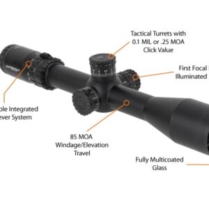 Primary Arms SLX 4-16X44mm FFP Rifle Scope - Illuminated ACSS-HUD-DMR-308/223 Reticle