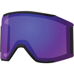 smith squad mag snow goggle replacement lens - chromapop everyday violet mirror '23