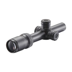 Lancer Tactical 1.5-6x20 IR Illuminated Airsoft Rifle Scope with Mounts (Color: Black)