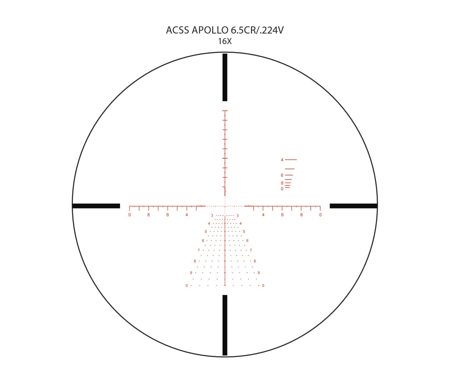 Primary Arms SLX 4-16X44mm FFP Rifle Scope - Illuminated ACSS-HUD-DMR-308/223 Reticle