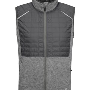 Little Donkey Andy Men's Lightweight Golf Vest Gray 2XL