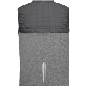 Little Donkey Andy Men's Lightweight Golf Vest Gray 2XL