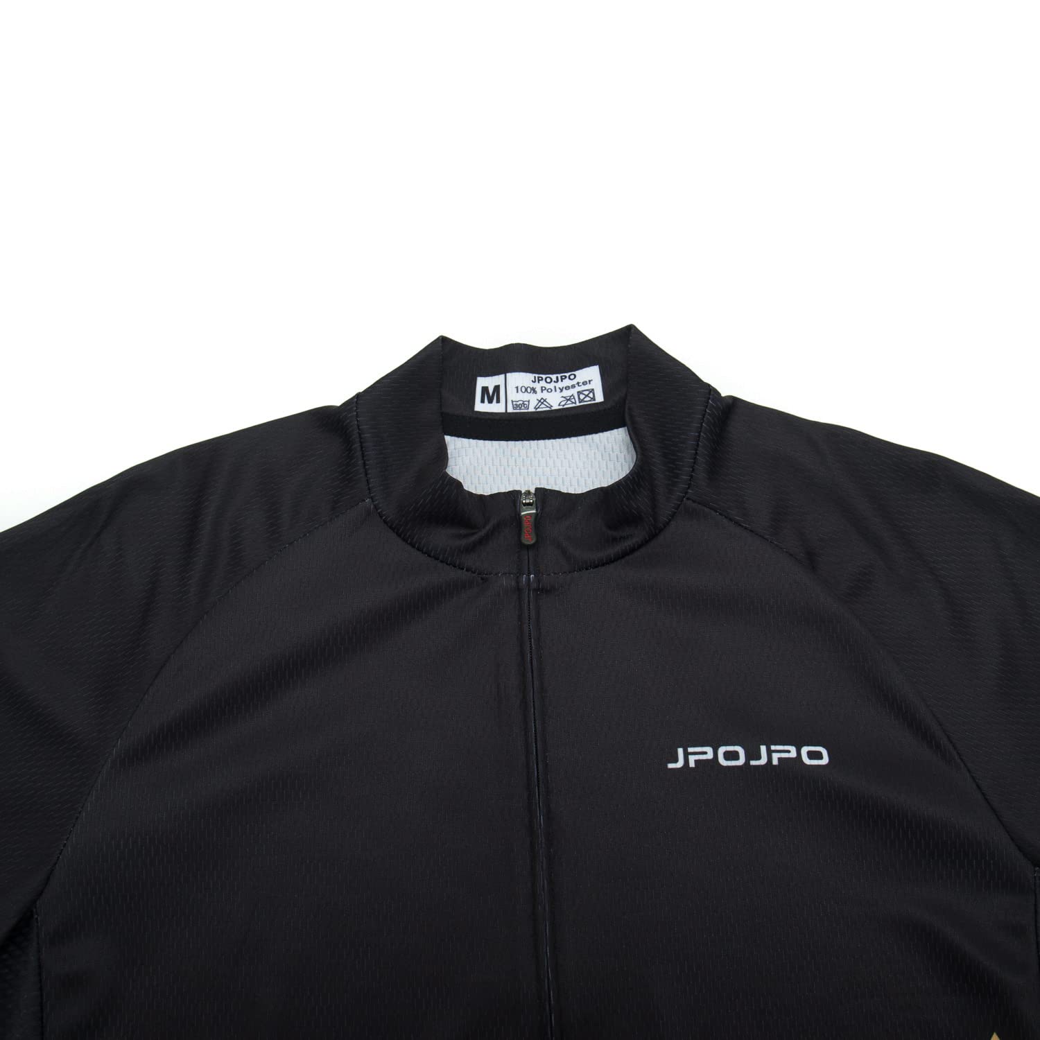 JPOJPO Men's Cycling Jersey Long Sleeve Bike T-Shirt MTB Reflective Clothing Bicycle Tops S-3XL