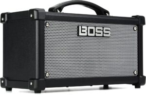 boss dual cube lx 2 x 4-inch 10-watt portable combo amp