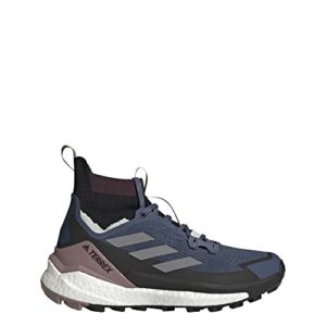 adidas terrex free hiker 2 hiking shoe women's, blue, size 9