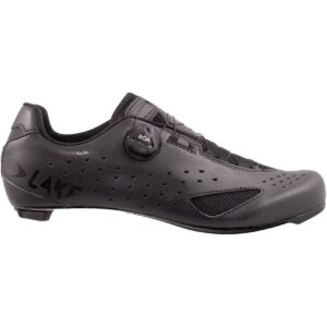 lake cx219 wide cycling shoe - men's black/black, 42.5