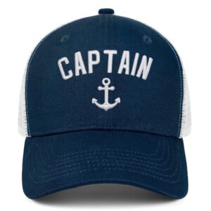 singwe captain hat boat accessories captain skipper navy-blue baseball cap gorras para hombres originales women men golf hat