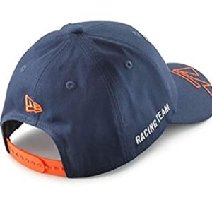 KTM Exclusive Red Bull Replica Team Curved Snapback Cap by New Era Blue