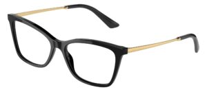 dolce & gabbana dg 3347 black 56/16/145 women eyewear frame