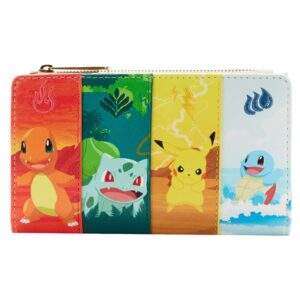 loungefly pokémon elements flap wallet standard