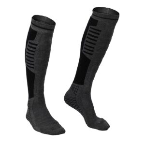 Fieldsheer Thermal 2.0 Heated Socks with Battery Pack for Men and Women - Dark Grey, Small