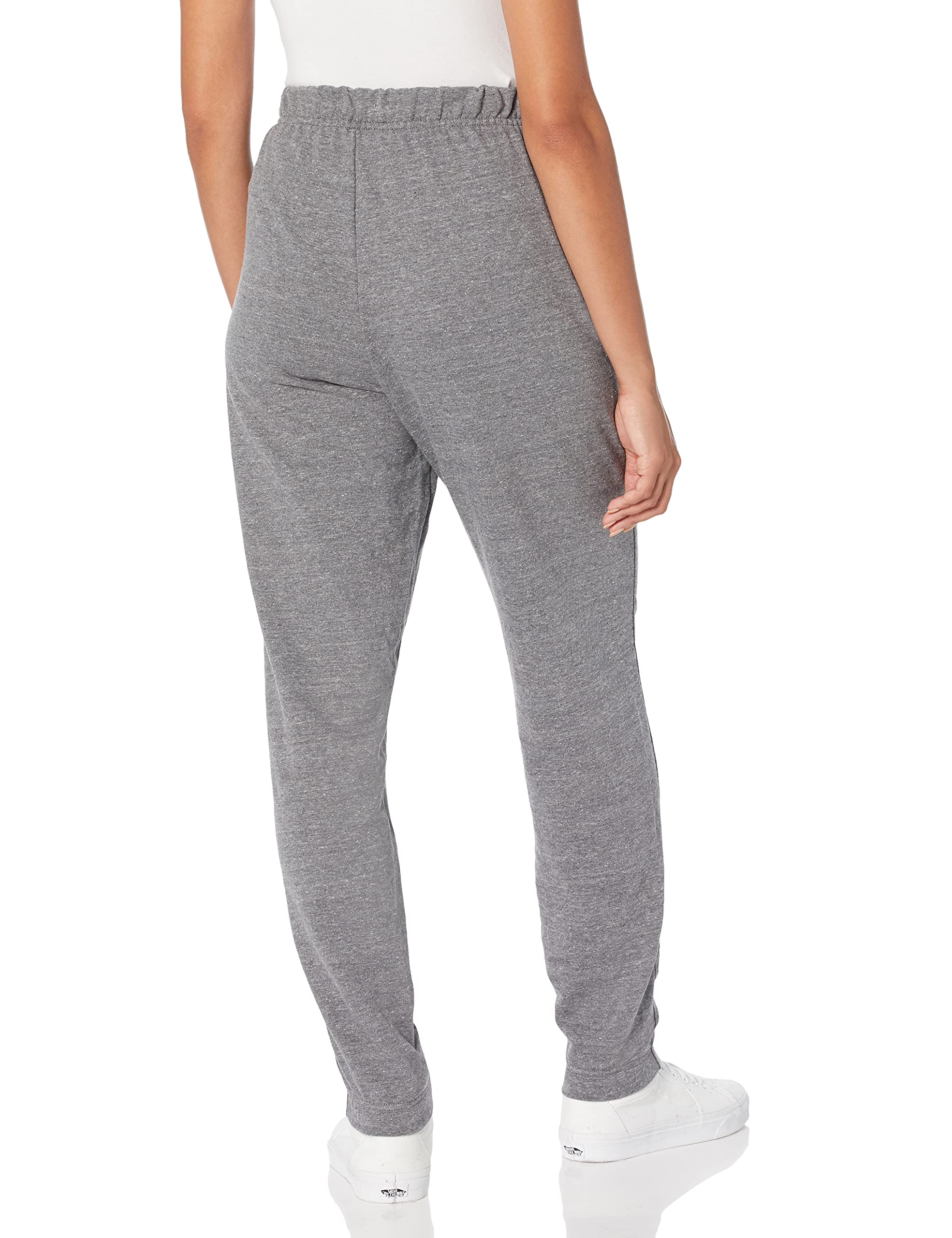 Hanes Comfortblend Originals French Terry Joggers, Lightweight Fleece Sweatpants for Women, 30", Available in Plus, Black 50R PE Heather, Large