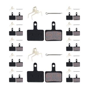 jojocy shimano brake pads 24pcss bike bicycle disc brake pads for shimano, mtb, mountain bike road bike (including but not limited to simono m315.355.375.395. 416.446.447.475. 515.525.575)