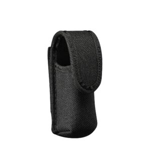 mace pepper spray holder black nylon, hidden snap belt pouch mk iii, fits up to 2 oz