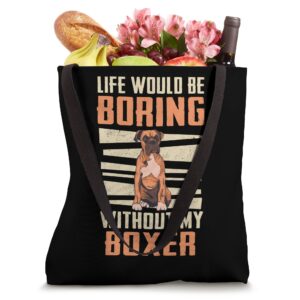 German Boxer Dog Tote Bag