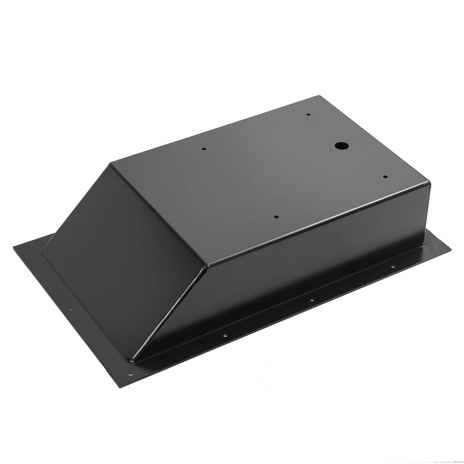 UanofCn 100RTMP Trolling Motor Tray for Minn Kota Motor Corded Foot Pedal Control Pan Coated Aluminum and Recessed