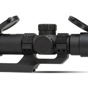 Monstrum Stealth 4x30 Fixed Magnification Scope | Black | MX1 Reticle