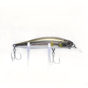 suspending jerk bait (silver shad)