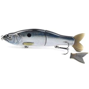 16.5cm glide shad swimbait wobblers big game lures fishing slide baits sinking floating fishing tackle lure (color : cc19s-05 sink)