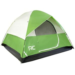 redline canyon 6 person pop up family camping tent - dome style waterproof windproof and weather resistant large tent for camping, hiking, mountaineering