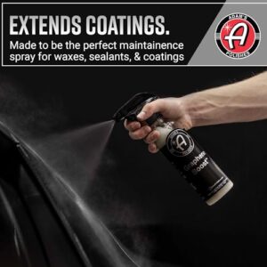 Adam's Graphene Boost - Graphene Ceramic Coating Spray For Car Detailing | Adds Protection & Extends The Life Of Top Coat Ceramics | Maintenance Spray On Wipe Off | Car Boat RV Motorcycle (16oz)