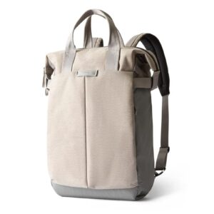 Bellroy Tokyo Totepack, water-resistant woven convertible backpack and tote bag - Saltbush