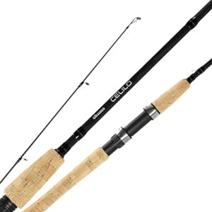 okuma celilo graphite lightweight ultra light freshwater rods, ce-s-502ulb,black