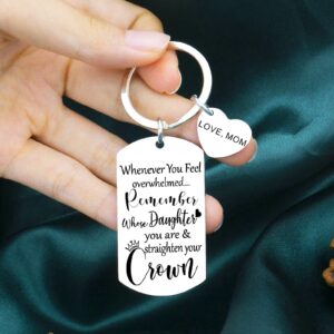 WXCATIM Mothers Day Gifts For Daughter Daughter Gift From Mom Inspirational keychian Gifts For Daughter Teen Girls From Mom Gifts For Women Birthday Christmas gift 2024 Accessories