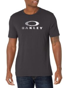 oakley unisex adult si splatter tee t-shirt, blackout, medium us